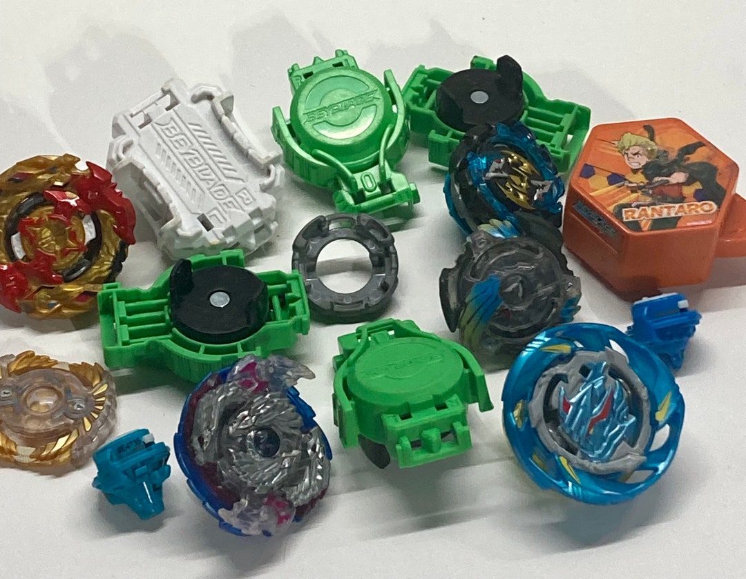 Lot of Assorted Beyblades & Accessories - Etsy