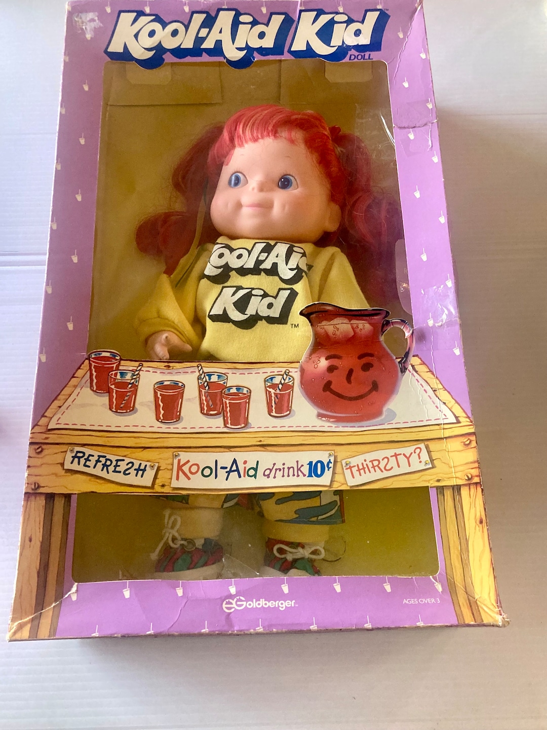 Vintage Kool Aid Kids Large 15" Doll-new in Box - Etsy