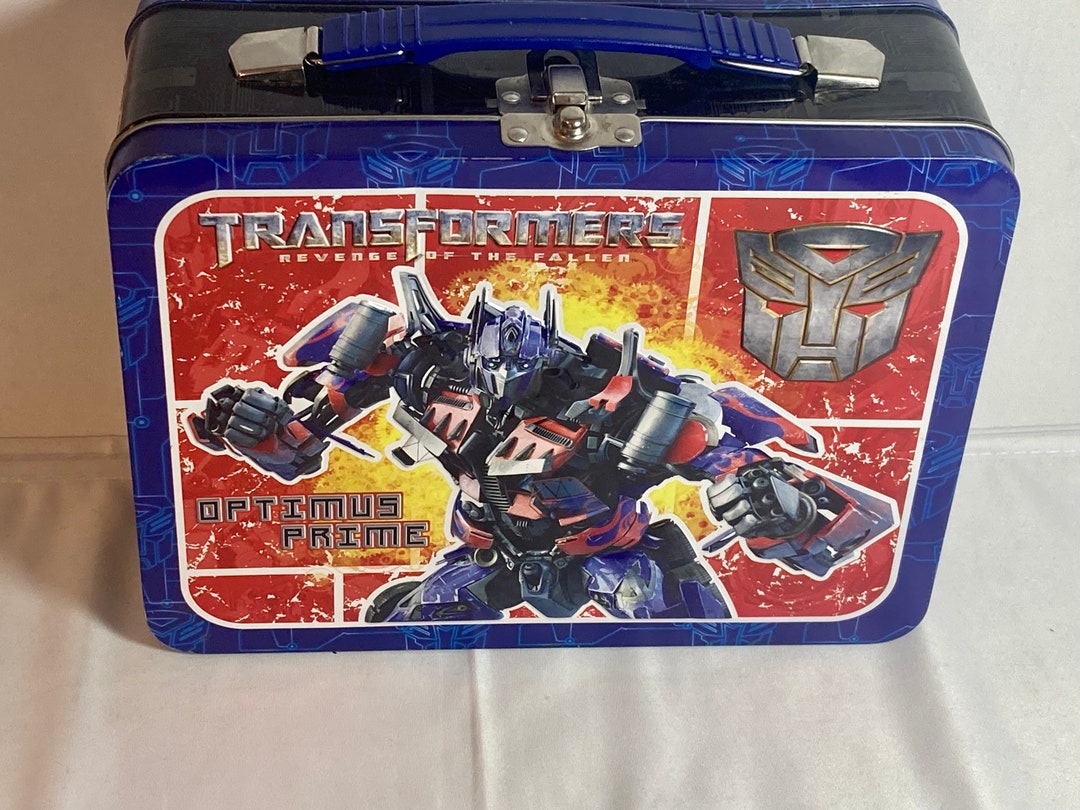 Transformers Optimus Prime Revenge of the Fallen Metal Lunch Box - Etsy