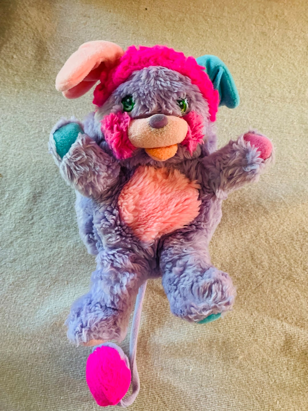 Vintage 1980's Mattel Popples Pretty Big Popple Plush 8 - Etsy