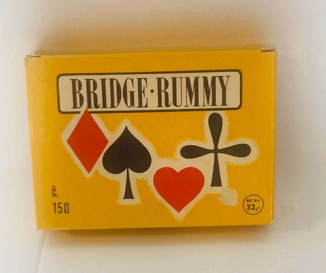 Vintage Bridge-rummy Cards - Etsy
