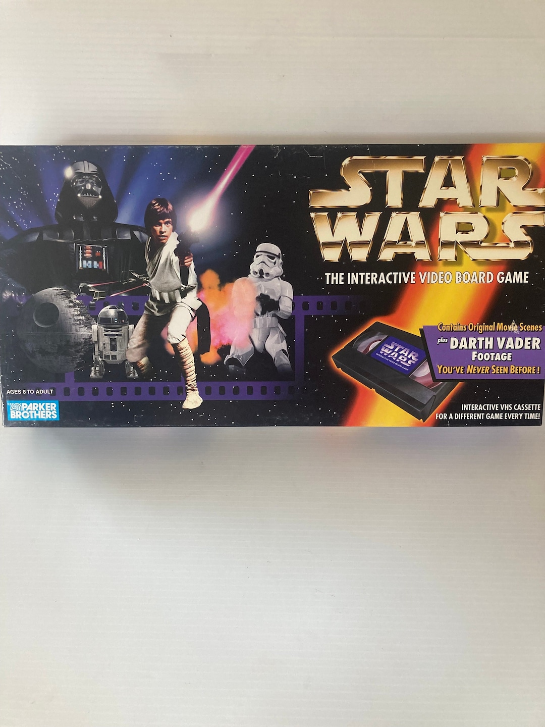 Vintage 1990's Star Wars Interactive Video Board Game - Etsy