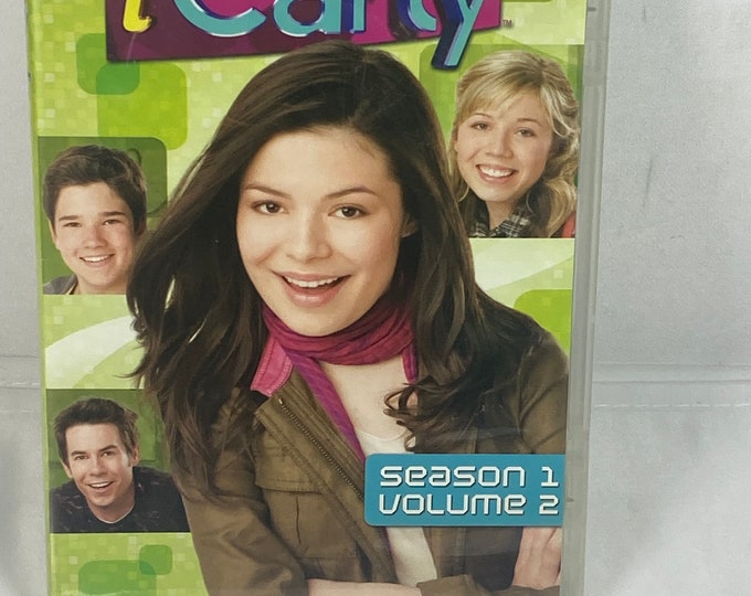 Nickelodeon Icarly Season 1 Volume 2 DVD - Etsy