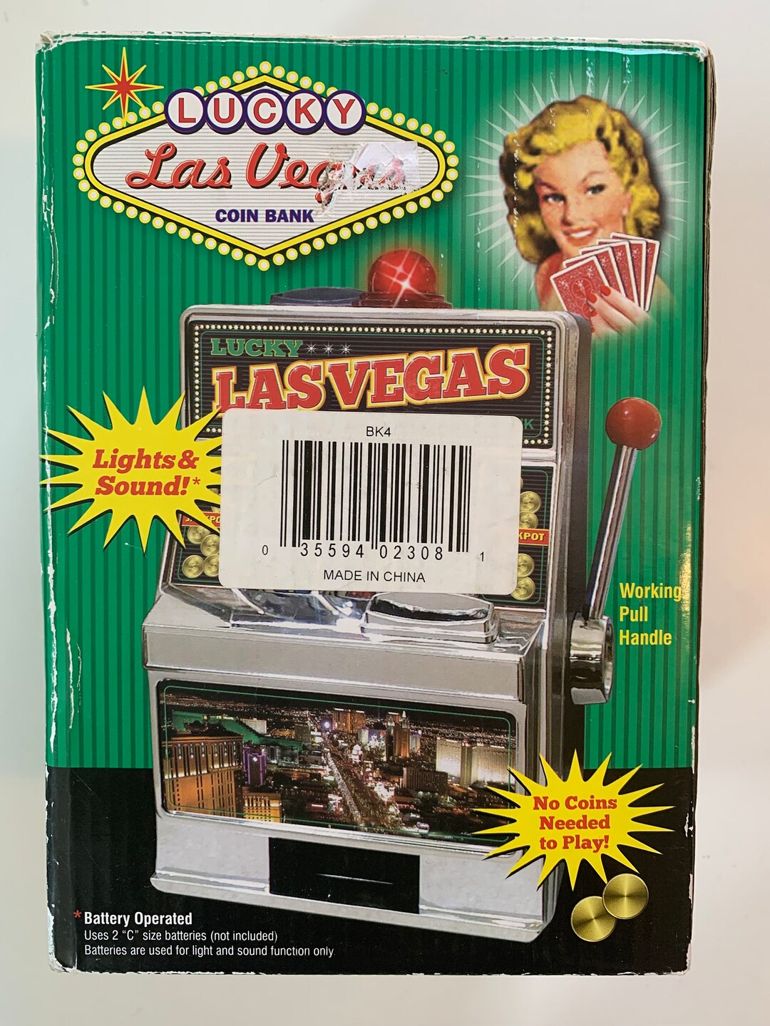 Slot Machine Savings Bank Battery Operated - Etsy