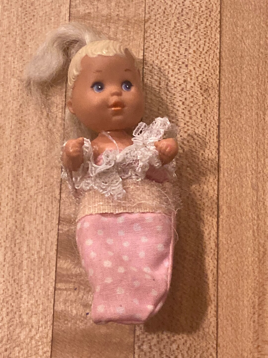Vintage 1973 Mattel Barbie Baby Chrissy Doll-pink Outfit - Etsy
