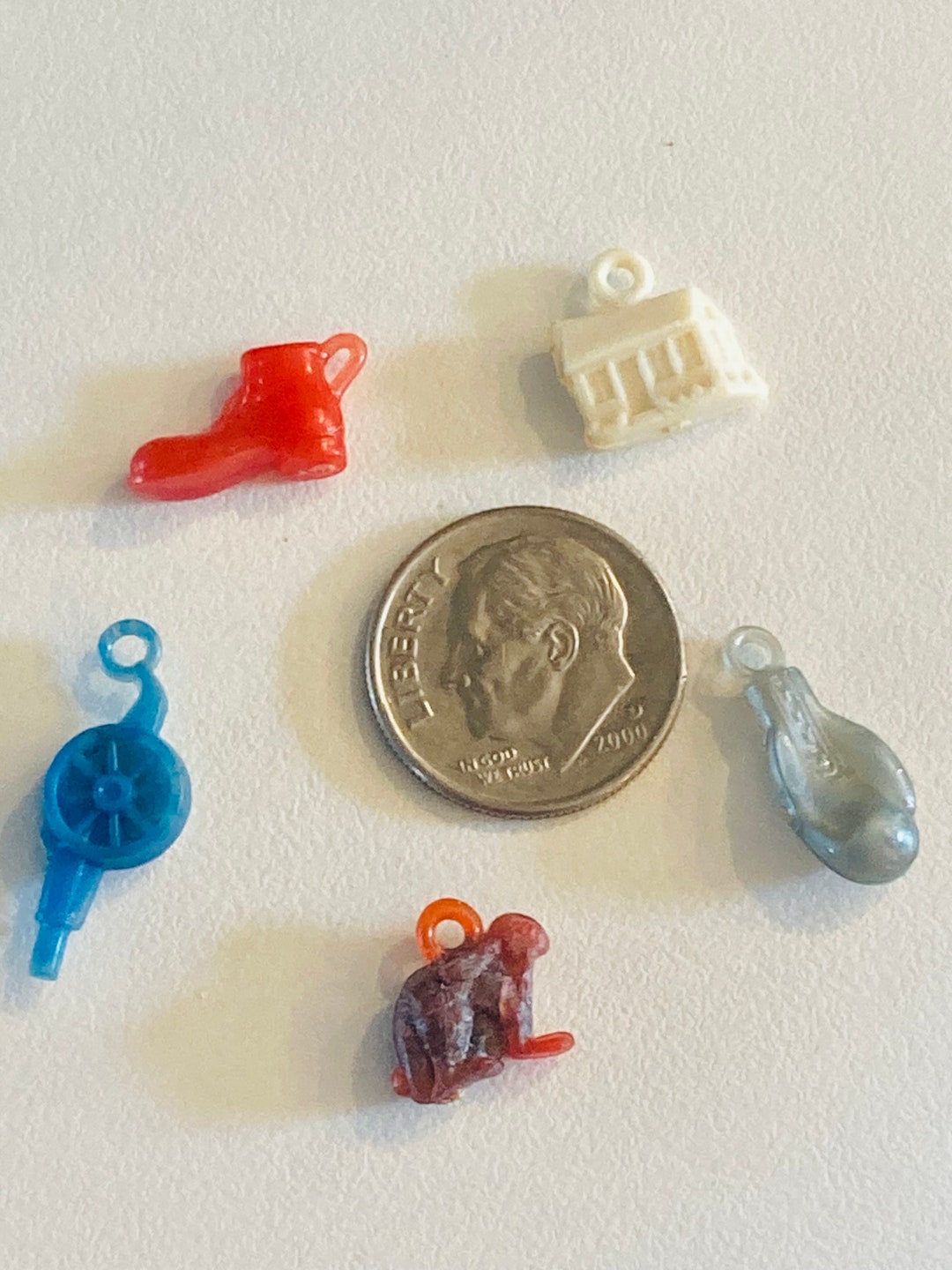 Lot of 5 Vintage Cracker Jack Prizes/toys Charms - Etsy