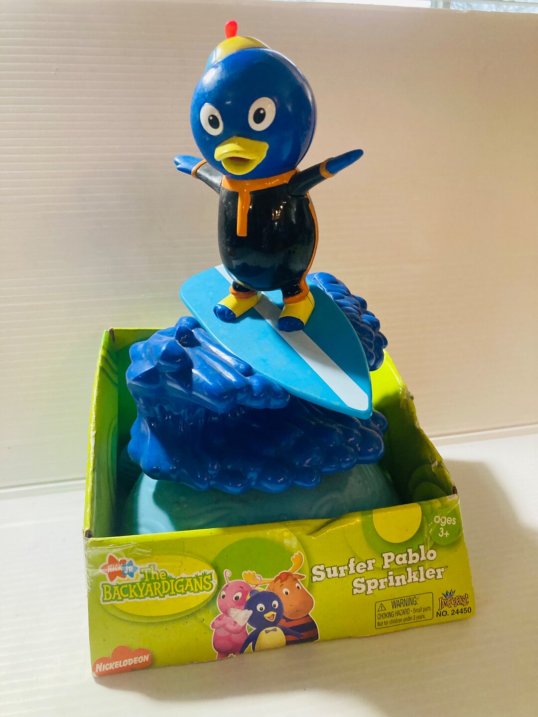 Vintage Nickelodeon Backyardigans surfer Pablo Sprinkler New - Etsy UK