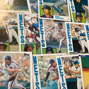 Lot of 40 Vintage Early 1980’s New York Mets Baseball Cards - Etsy