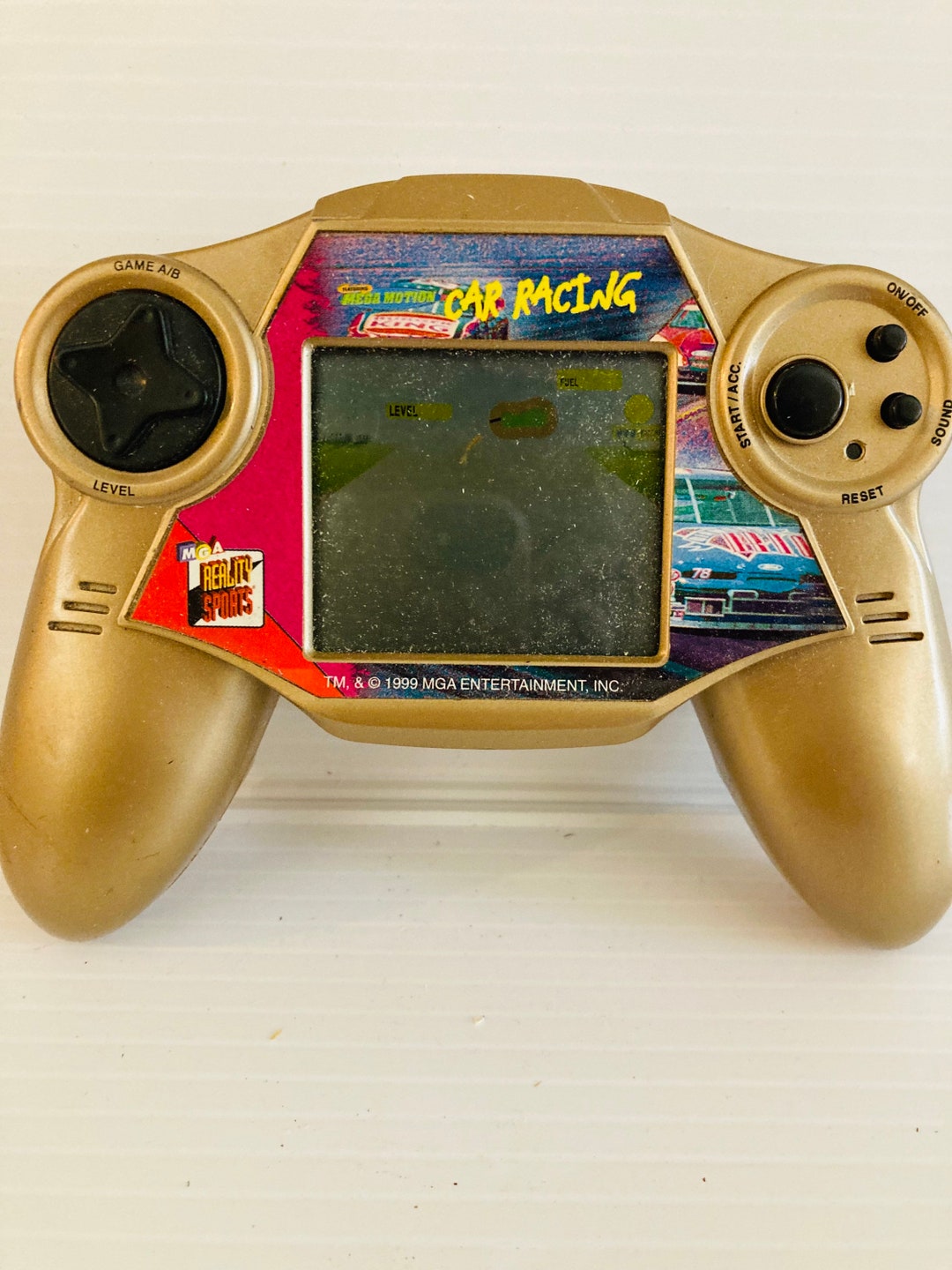 Vintage 1999 MGA Entertainment Car Racing Handheld Video Game - Etsy
