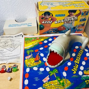 Rare Vintage 1970s Jaw Breaker Board Game by Aurora Complete - Etsy