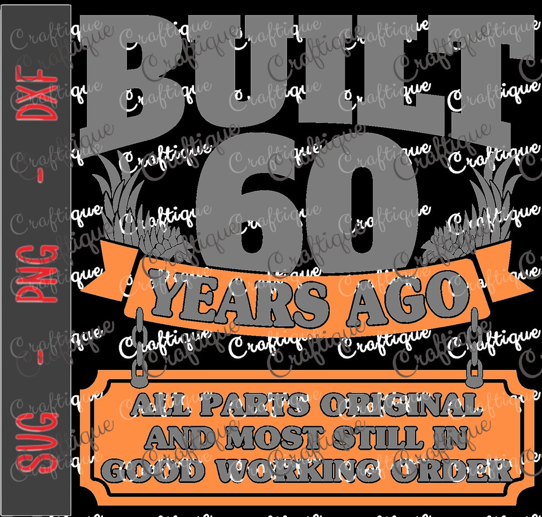 60 Years Ago - Digital File - Etsy