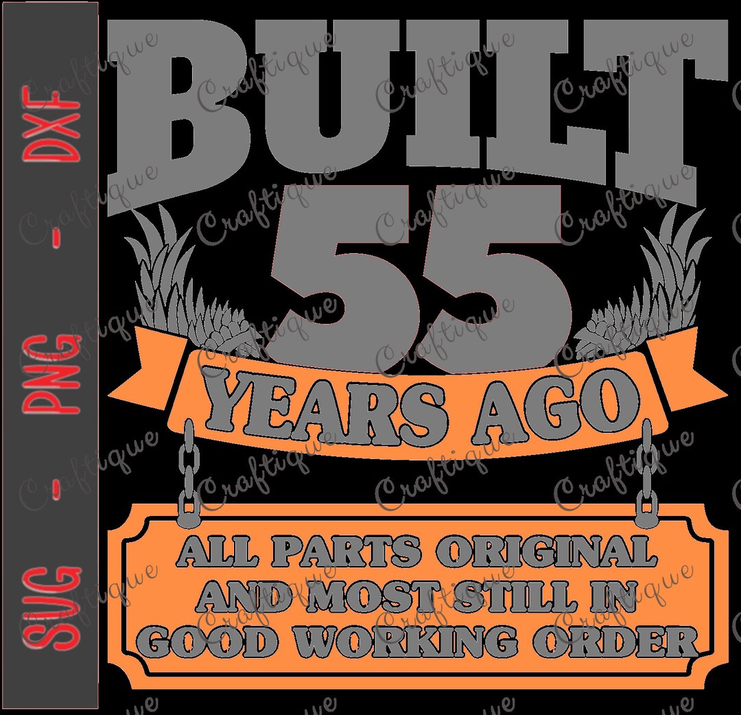 55 Years Ago - Digital File - Etsy