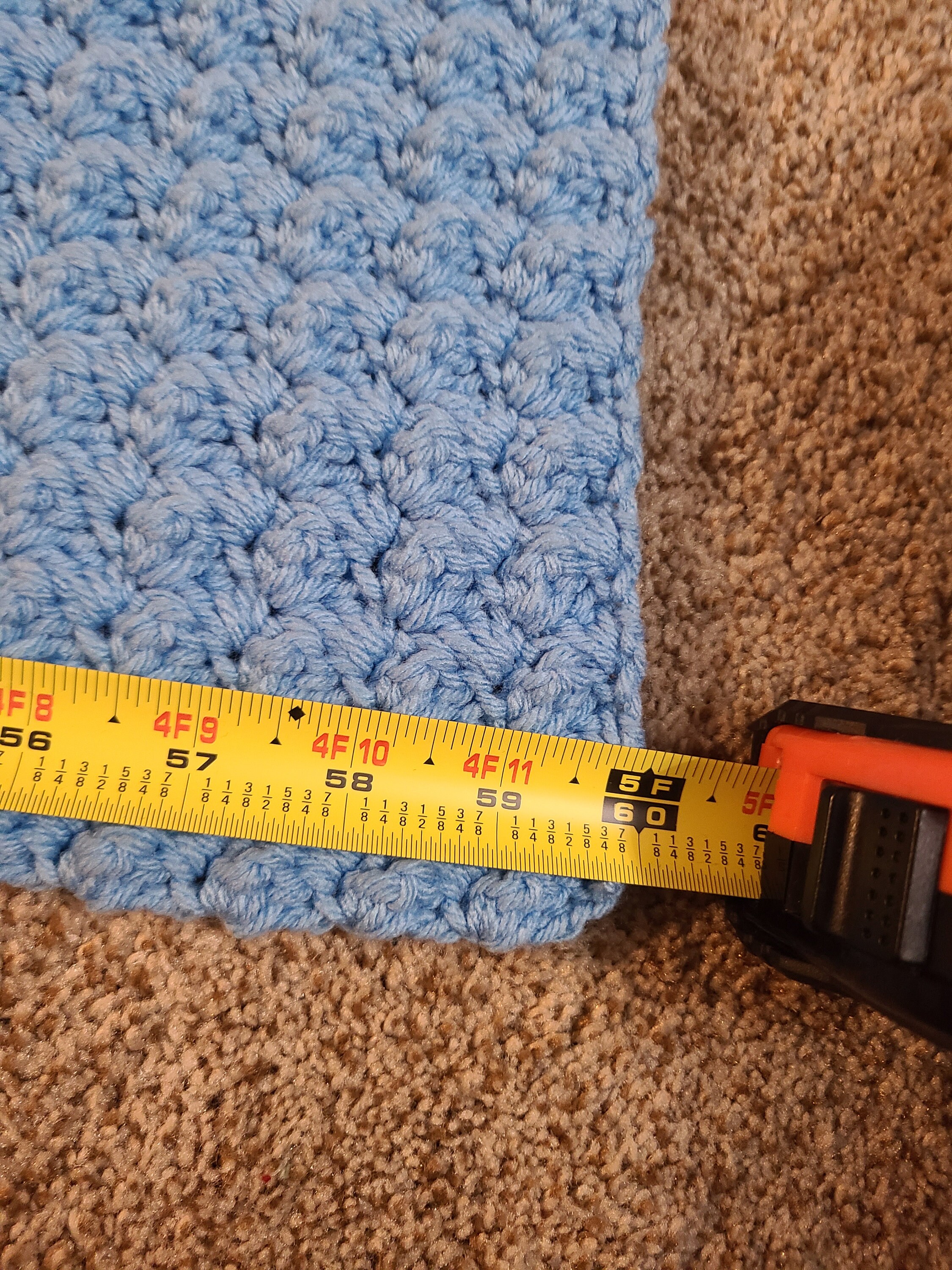 Textured Crochet Transgender Pride Flag Throw Blanket - Etsy