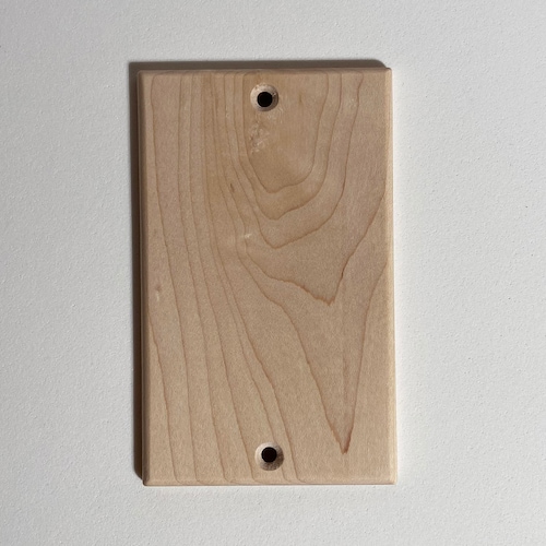 Wood Outlet Cover Plate/duplex - Etsy