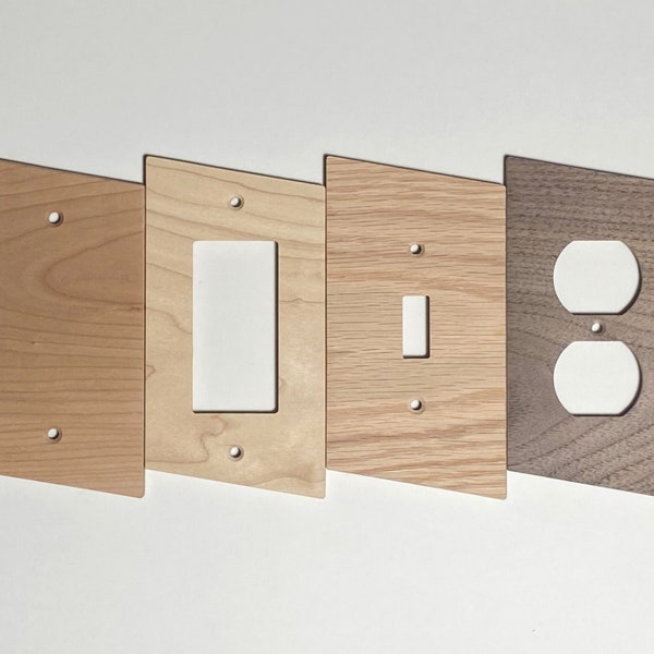 Wood Switch Plate - Etsy