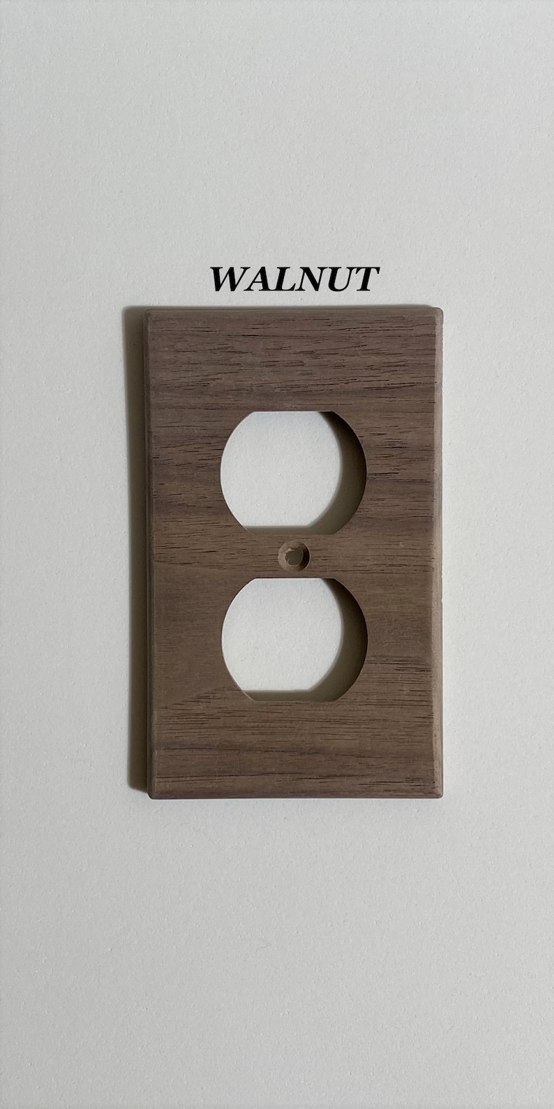 Wood Outlet Cover Plate/duplex - Etsy