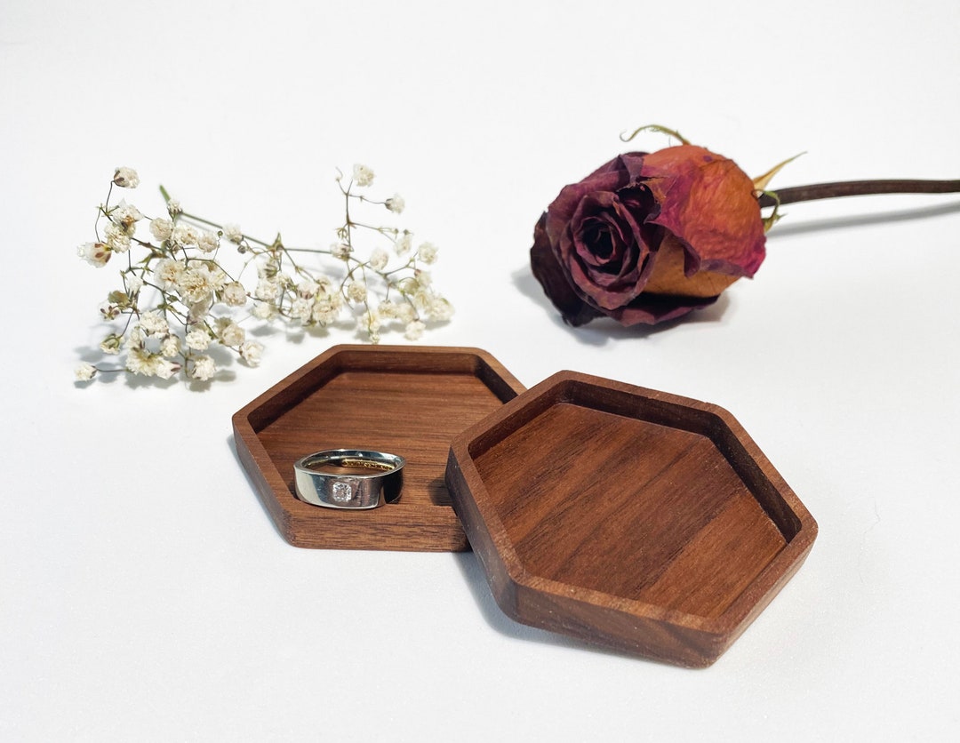 Wood Jewelry Tray Wood Earings Tray Wood Ring Tray Wood - Etsy