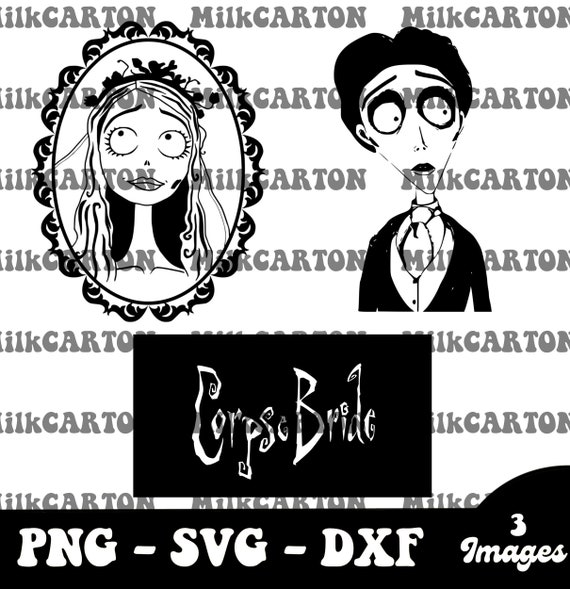 Corpse Bride SVG/PNG/DXF File Skeleton Svg Disney Svg | Etsy