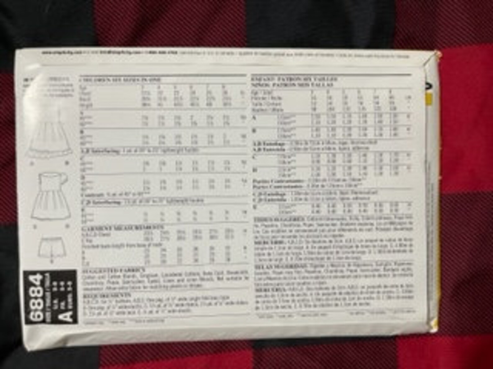 New Look Pattern 6884 - Etsy