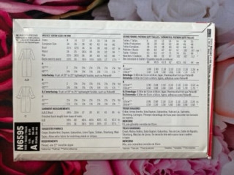 New Look Pattern N6595 - Etsy