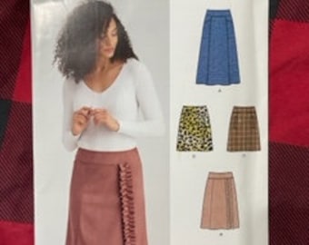 Uncut New Look Sewing Pattern 6579 Misses' Skirts Size 6-18 FF - Etsy