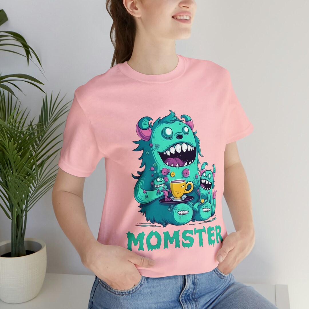 Momster T-shirt, Monster Mom Shirt, Goth Tee, Mother's Day Shirt, Gift ...