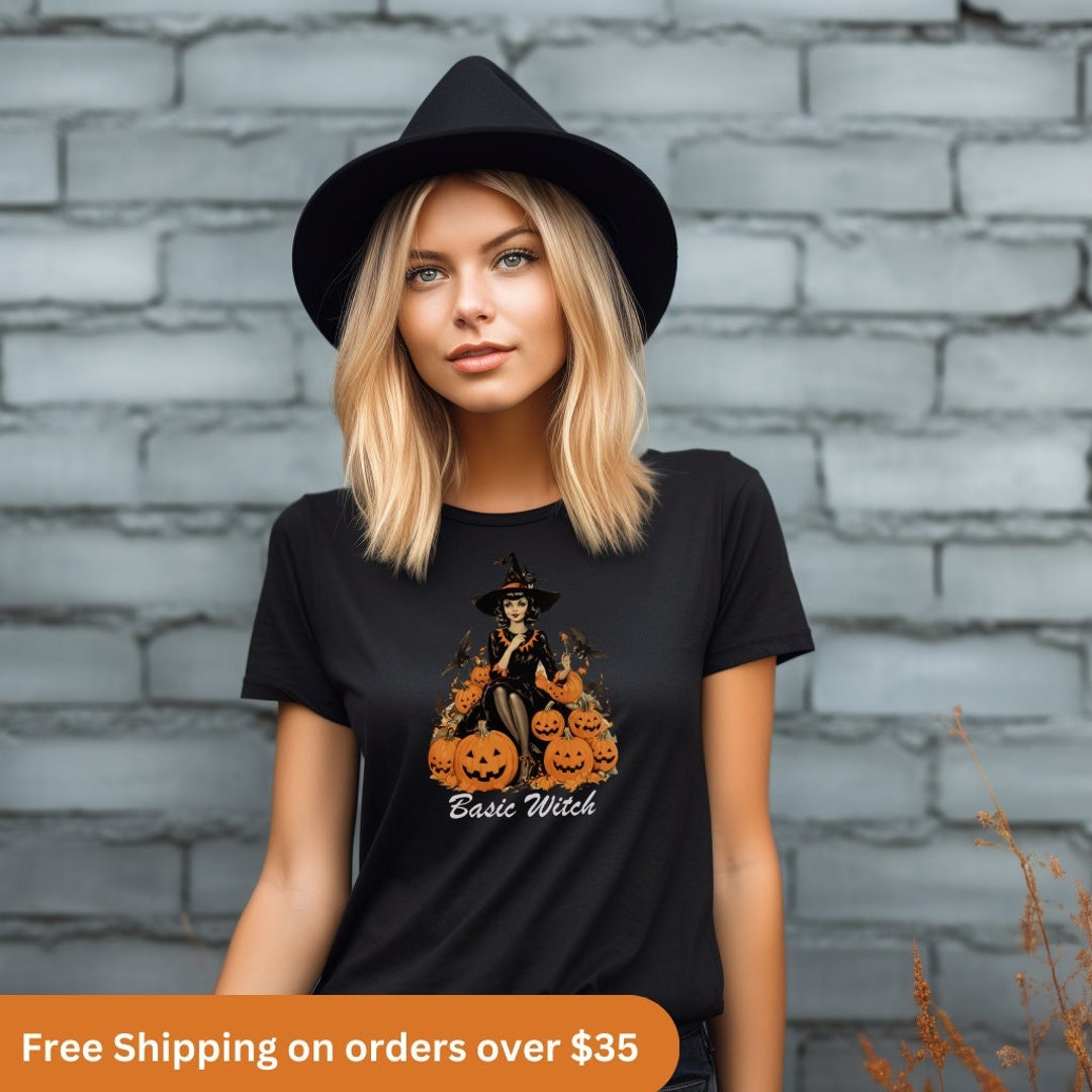 Basic Witch Shirt,witches,halloween Shirt,fall Shirt,funny Shirt,autumn ...