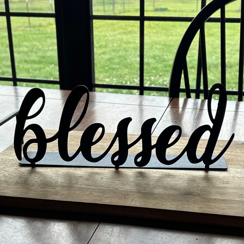 Blessed Sign - Etsy
