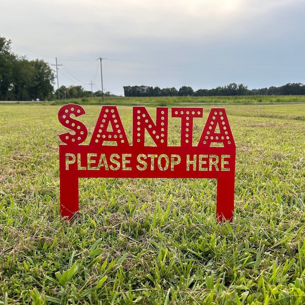 Christmas Yard Sign - Etsy