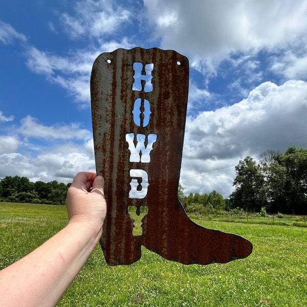 Western Metal Decor - Etsy