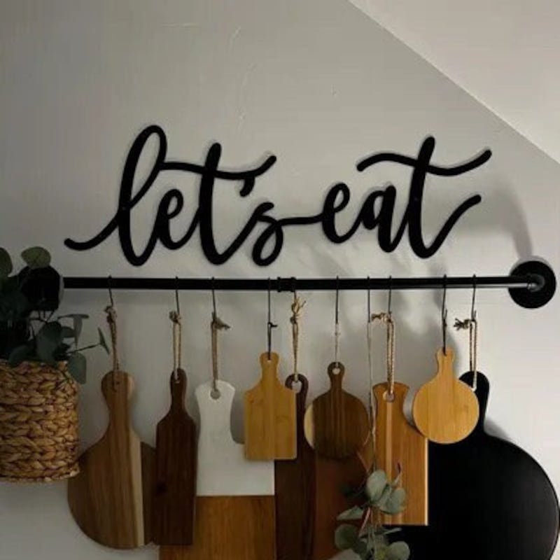 Copper Eat Sign - Etsy