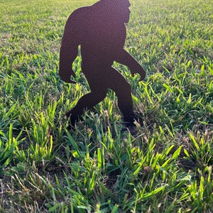 Bigfoot Metal Yard Stake, Sasquatch, Metal Sasquatch, Metal Sign, Metal ...