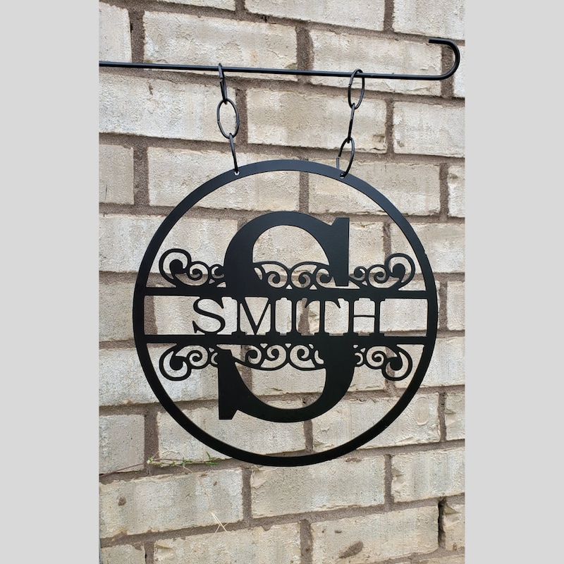 Monogram Garden Flag - Etsy