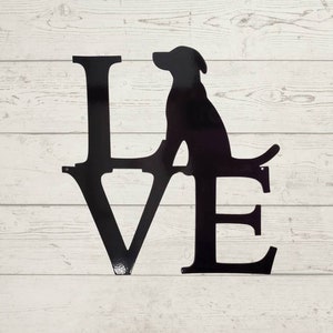 Dog Metal Sign, Dog Sign, Pet Wall Decor, Dog Lover, Dog Wall Decor ...