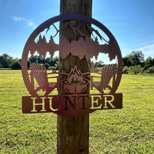 Personalized Lakeside Metal Sign, Custom Lake House Sign, Lake House ...