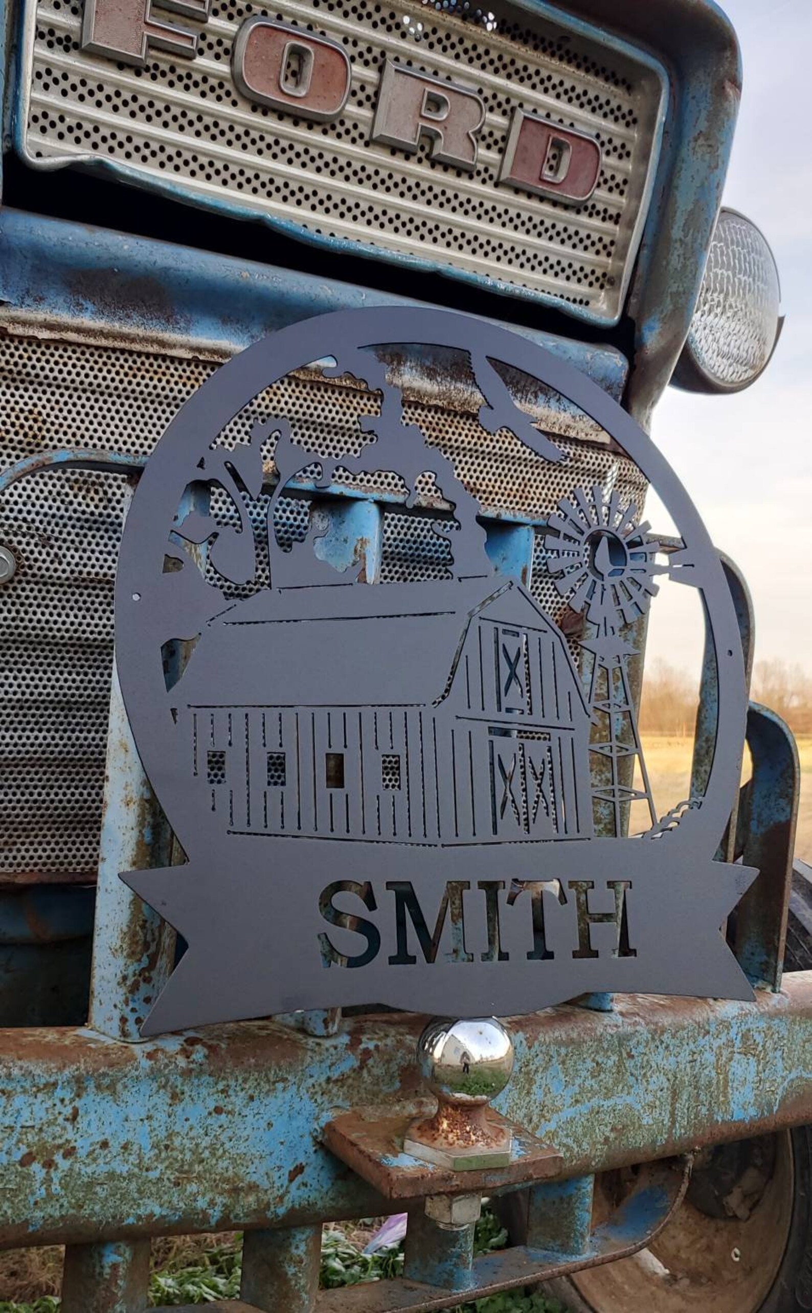 Personalized Barn Metal Sign Custom Farm Sign Farm Metal Etsy
