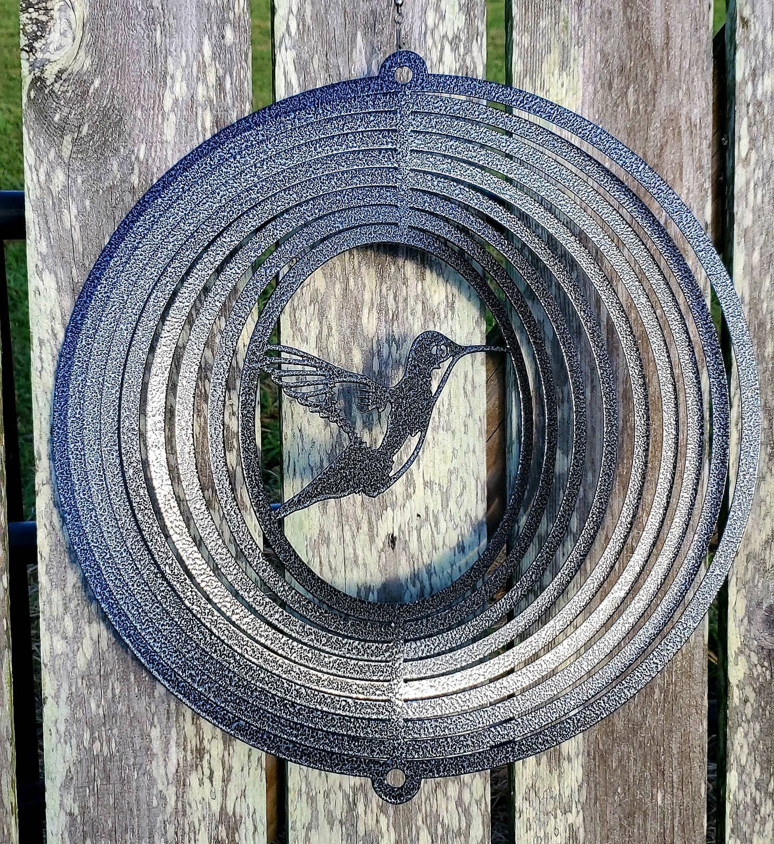 Hummingbird Wind Spinner Metal Wind Spinner Hummingbird - Etsy