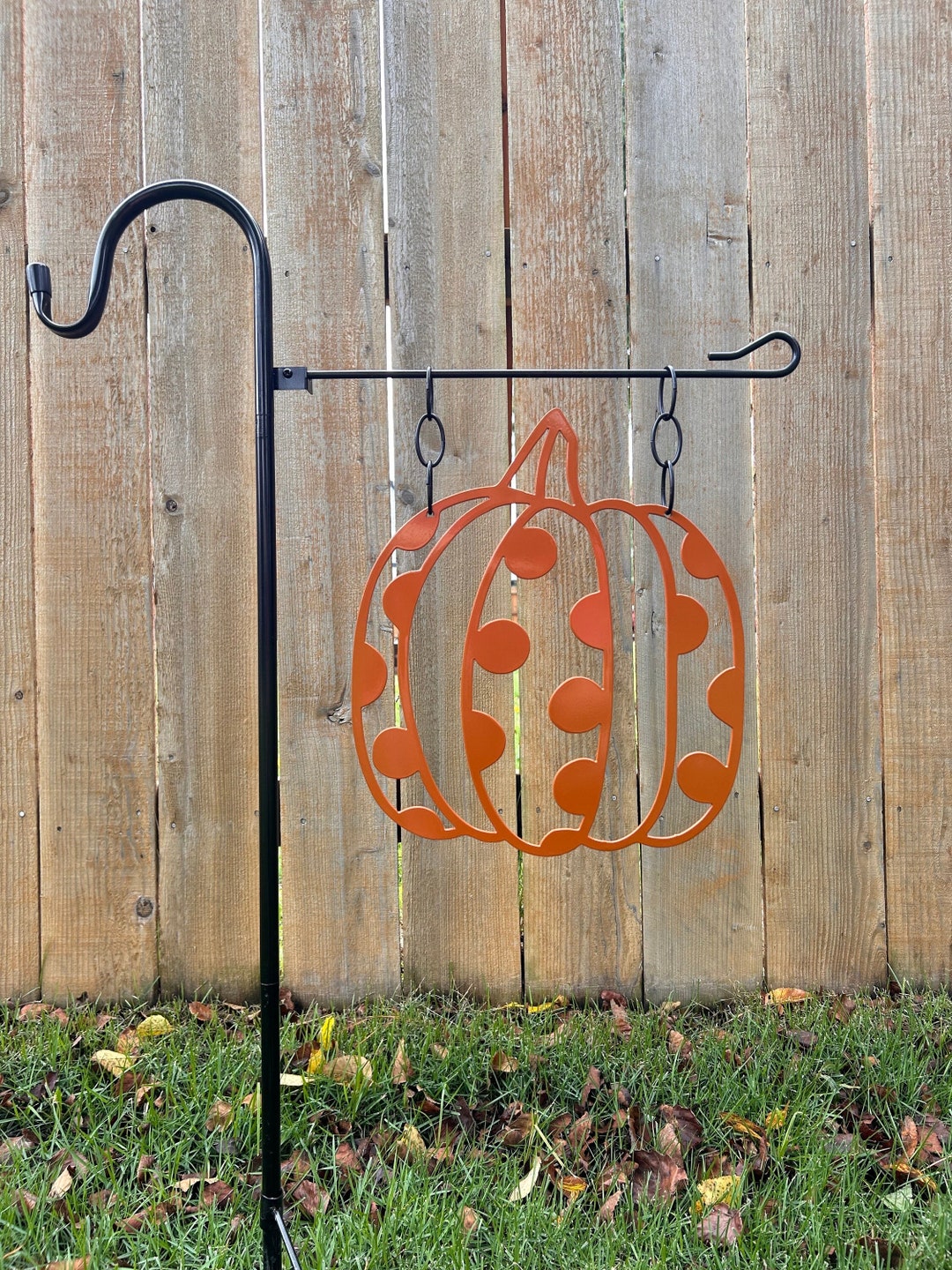 Fall Decor, Fall Metal Garden Flag, Fall Garden Flag, Garden Flag, Fall ...