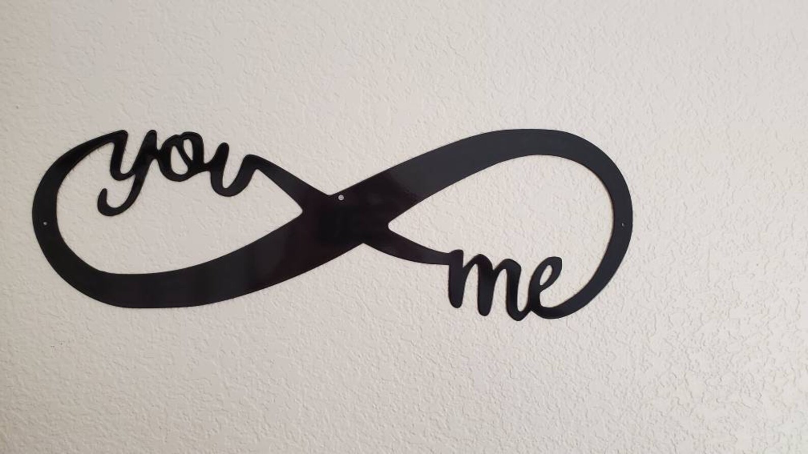 You and Me Infinity Metal Sign You and Me Infinity Sign - Etsy
