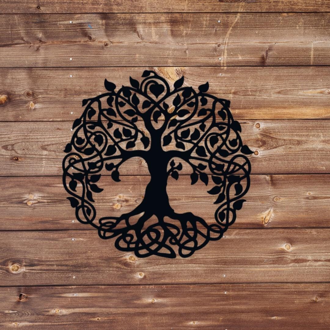 Tree of Life Metal, Family Tree Sign Tree of Life Wall Decor ...