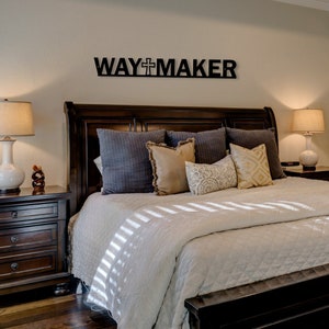 Waymaker Door Topper, Faith Metal Sign Christian Gift, Christian Sign ...