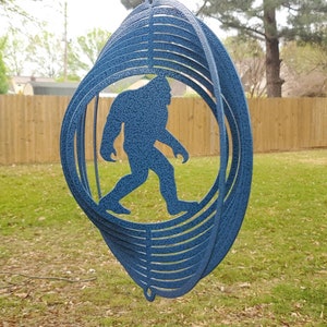 Bigfoot Metal Wind Spinner, Bigfoot Wind Spinner, Bigfoot Metal Sign ...