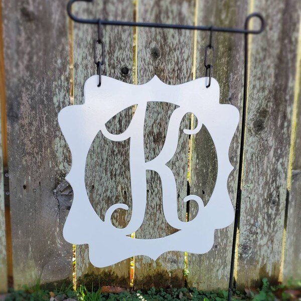 Monogram Garden Flag - Etsy