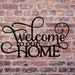 Welcome to Our Home Sign Welcome Metal Sign Entry Way Decor - Etsy