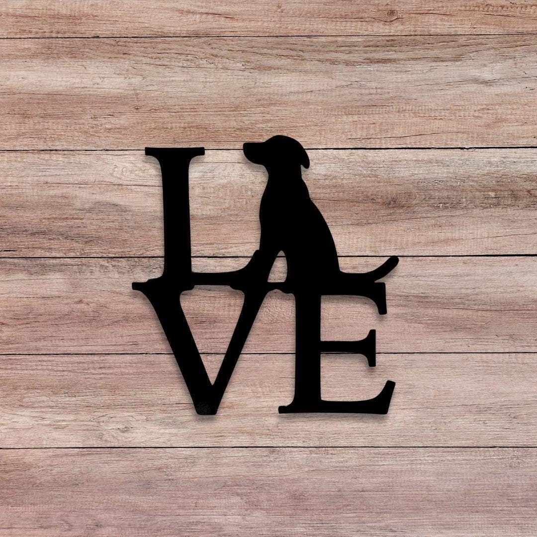 Dog Metal Sign, Dog Sign, Pet Wall Decor, Dog Lover, Dog Wall Decor ...
