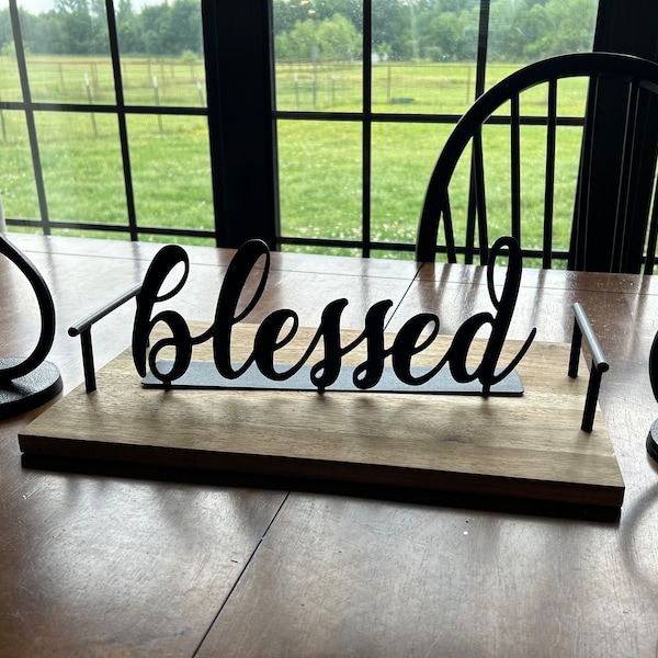 Blessed Sign - Etsy