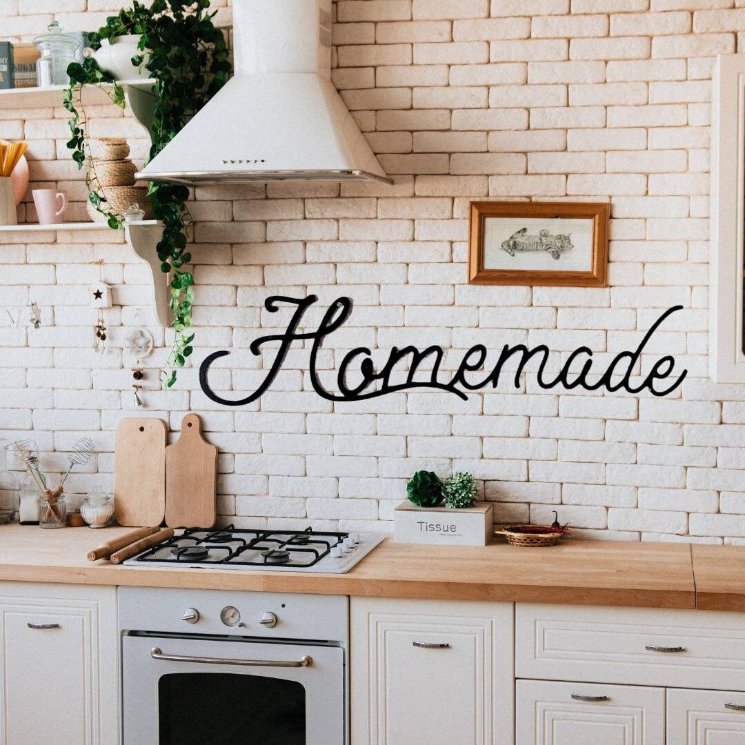 Homemade Metal Sign Homemade Wall Decor Homemade Sign - Etsy UK