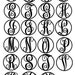 Custom Metal Monogram Sign, Last Name Family Sign, Wall or Garden Art ...