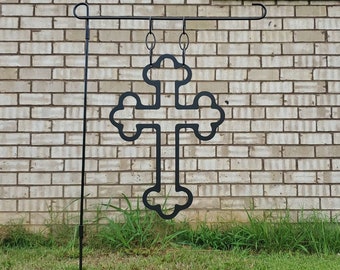 Cross Yard Sign - Etsy