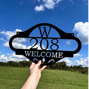 Personalized Address Sign, Front Door Address, Custom Home Address ...